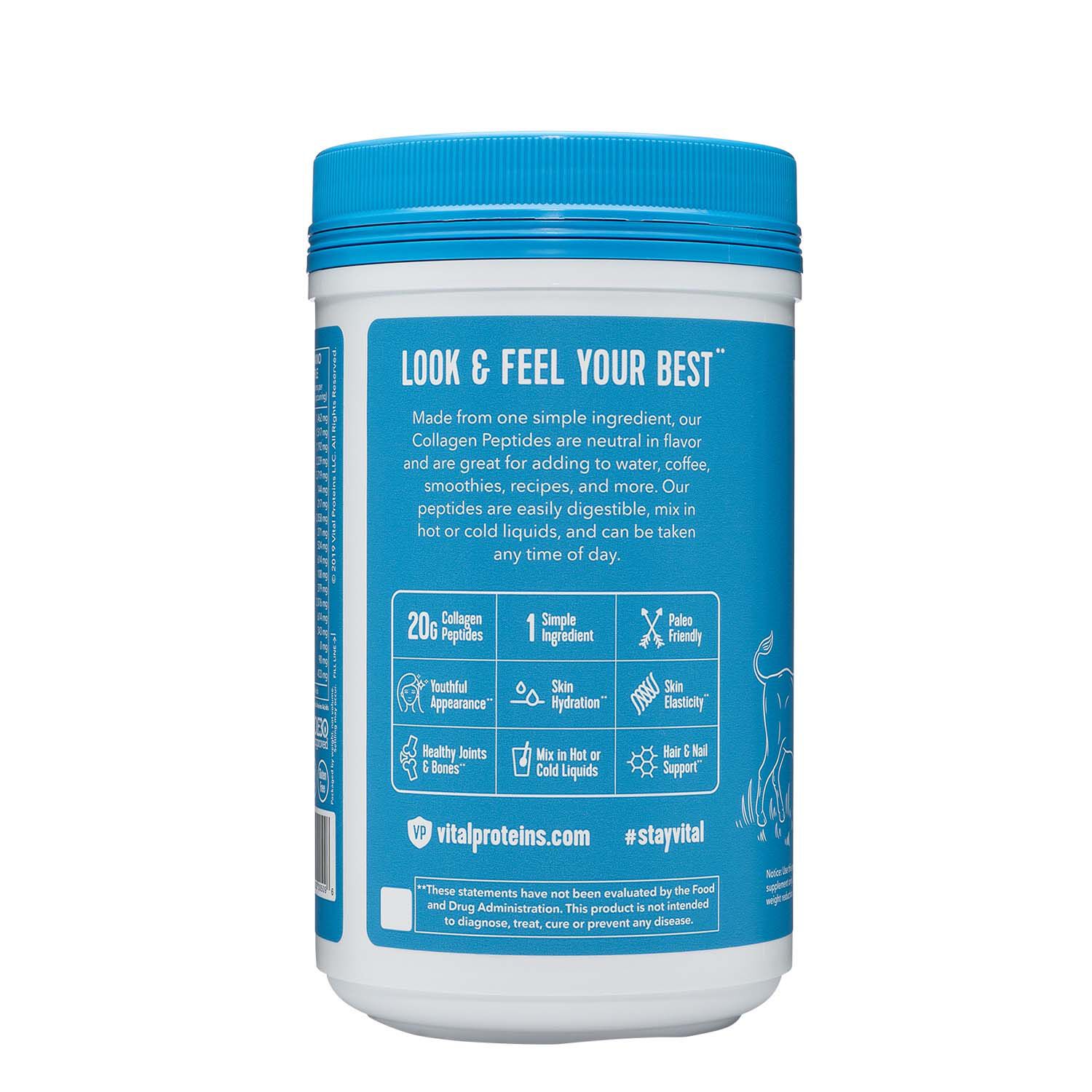 Vital Proteins Collagen Peptides - Unflavored - 10 oz | GNC